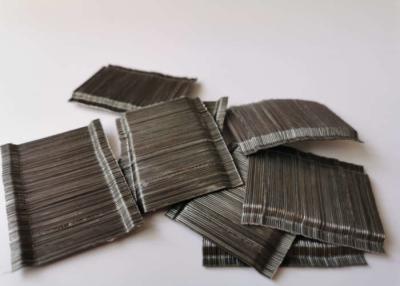 China Glued Steel Fiber 60mm Length 1mm Diameter 1100MPa Tensile Strength for Concrete Reinforcement for sale