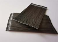 China Glued Steel Fiber 25-60mm Cold Drawn 1100MPa for Tunnel and Road Reinforcement for sale