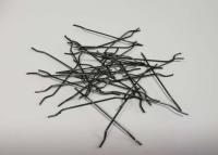 China 30mm Hooked Steel Fiber 0.6mm Diameter 1100MPa Tensile for Hydro Power Station for sale