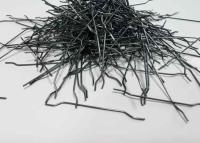 China Hooked Ends Loose Steel Fiber 50mm Length 1mm Diameter High Tensile Strength 1000MPa for sale