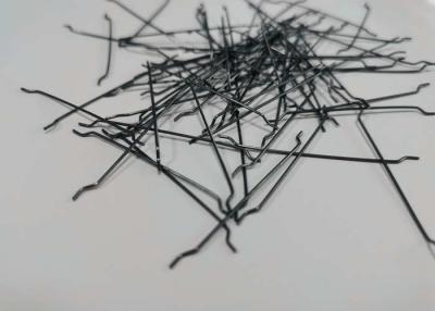 China Concrete Hooked Ends Steel Fiber Q195 25kgs Bag 50mm Length 1mm Diameter for sale