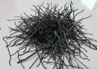 China Q195 Hooked Ends Steel Fiber 1500Mpa 0.4mm x 25mm for Concrete Reinforcement for sale