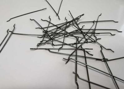 China Deformed Hooked End Steel Fiber 0.55mm 30mm High Tensile 1200MPa for Concrete Reinforcement for sale