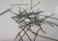 China Carbon Steel Fiber 0.5mm Diameter 25mm Length Hooked Ends for Concrete Reinforcement for sale