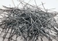 China 0.5mm Cold Drawn Steel Fiber Loose Hooked End Concrete Reinforcement 30mm Length 1100MPa for sale
