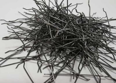 China 35mm Hooked Ends Steel Fiber 0.75mm Diameter 1000MPa Tensile Strength for Concrete Reinforcing for sale