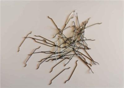 China Low Carbon Steel 0.4x25mm Concrete Steel Fiber for Reinforcement 60MPa for sale