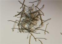 China ISO9001 Low Carbon Steel Fiber 0.5x30mm Deformed for Concrete Reinforcement for sale