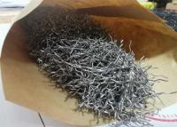 China Cold Drawn SS304 Waved Steel Fiber 25mm High Tensile Strength 1100MPa for Concrete Reinforcement for sale