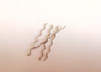 China Q195 Waved Steel Fiber 25-60mm Length Cold Drawn Material 1100MPa Tensile Strength for sale