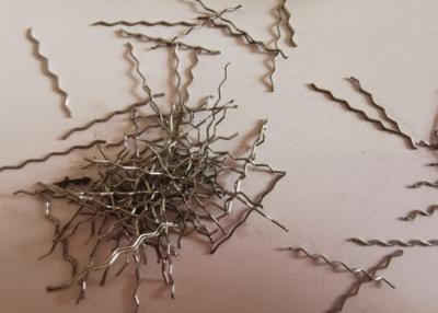 China Waved Concrete Steel Fiber 20kg Dosage Low Carbon Steel Wire 1100MPa for sale