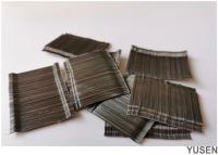 China Hooked Glued Carbon Steel Fiber 60mm Length 1mm Diameter for Concrete Reinforcement for sale