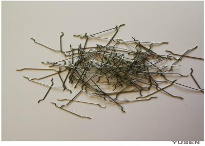 China High Tensile Concrete Steel Fiber Hooked Loose Type 60mm Length 1mm Diameter ASTM A920 for sale