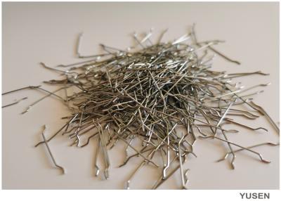 China Cold Drawn Loose Hooked Concrete Steel Fiber 1000MPa Tensile Strength 60mm Length for Reinforcing for sale