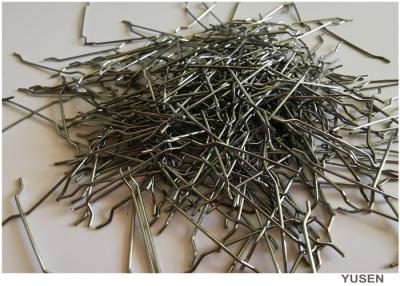 China Concrete Reinforcement Carbon Steel Fiber 60mm Length 1mm Diameter High Tensile Strength for sale