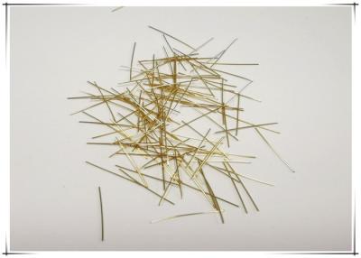 China Copper Coated Micro Steel Fiber 0.2mm 13mm 2500MPa for UHPC Concrete Reinforcement for sale