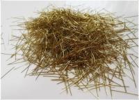 China Copper Coated Micro Steel Fiber 6mm 13mm 20mm Length 0.2mm 0.3mm Diameter for UHPC Concrete for sale