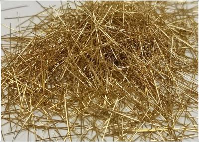 China Copper Coated Micro Steel Fiber 0.2mm 13mm for UHPC Concrete Reinforcement for sale