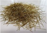 China Copper Coated Micro Steel Fibers 0.2mm 13mm for UHPC Cement Reinforced for sale