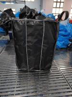 China Label PE / PP Liner Material Big Bag Sack With 4/2/1 Lifting Loops for sale