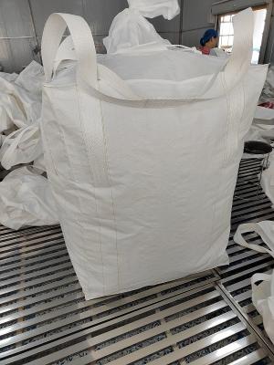 China 100% Virgin Polypropylene Food Grade FIBC Designed With 6 Lifting Loops And Duffle Top Option for sale