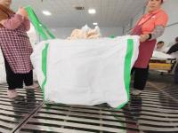 China Food Grade FIBC 1000kg SWL with 36x36in Bottom Size for sale