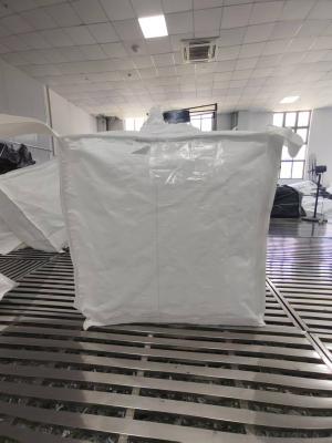 China Food Grade FIBC 1000kg SWL with 2 Lifting Loops and UV Treatment for sale