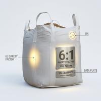China Comprehensive UN Certified Safety Packaging FIBC 1250kg 6:1 Enhanced Safety Factor for DG Container Consolidation for sale