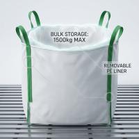 China Versatile Container Bags Bulk Storage Solution 1500kg Removable PE Liner System Hazardous and Non-Hazardous for sale