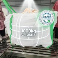 China Sanitary Food Ingredient Transportation FIBC 1000kg HACCP-Compliant Production Line Starch Sugar Flour Bulk for sale