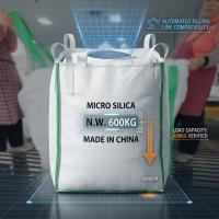 China Fully Custom OEM FIBC Bags Document Pouch Anti-Slip Coating Baffle Design for Automated Filling Lines for sale