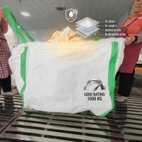 China Versatile Container Bags Bulk Storage Solution 1500kg Removable PE Liner System Hazardous and Non-Hazardous for sale