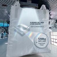 China Specialized Aluminum Foil Liner FIBC EVOH Coextrusion Hybrid Barrier 1200kg for Light-Sensitive Vitamin Carotenoid for sale