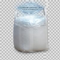 China Certified  Raw Material Packaging FIBC 800kg Cleanroom-Manufactured PE Liner for API Intermediate for sale