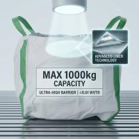 China Premium Aluminum Foil Liner FIBC 1000kg Ultra-High Barrier for Oxygen-Sensitive Chemical Packaging <0.01 WVTR for sale