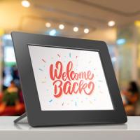 China 1280*800 Wifi LCD Screen 10 Inch Digital Photo FrameMedia Player For Indoor Desktop Display for sale