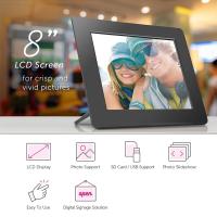 China 1280*800 Wifi LCD Screen 10 Inch Digital Photo FrameMedia Player For Indoor Desktop Display for sale