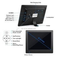 China 7 Inch Wifi Smart Android Cloud Digital Photo Frame With Touch Screen Mini USB Port for sale