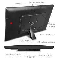 China 10 Inch Wifi Digital Photo Frame with IPS Touch Screen and Plastic Frame Material for sale