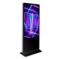 China 75inch Full Screenfree standing digital display Full Hd Tv Stand Innovative Media Advertising Display for sale