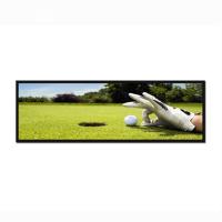 China 32inch Supermarket Creative Ultra Wide Shelf Edge Digital Signage Stretched Bar Lcd Monitor Strip for sale