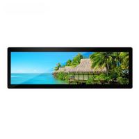 China 37inch Ultra Wide Shelf Edge Digital Monitor Screen Stretched Strip Screen Supermarket Shelf for sale