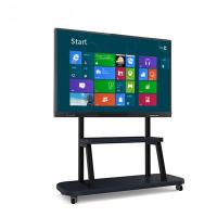 China Aluminum Alloy Frame Interactive Touch Screen Whiteboard 86inch Effortlessly Present And Collaborate for sale