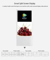 China 24inch lcd elevator advertising screens 23.6