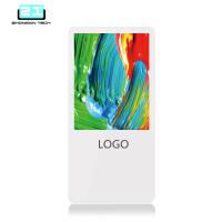 China 19inch Lcd Digital Signage Elevator Advertising With White Tft Lcd Screen Led Light for sale