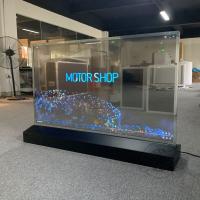 China 55inch Ultra Fast 1 Ms Response Transparent OLED Signage Wall / Ceiling Mount 178° Viewing Angle for sale