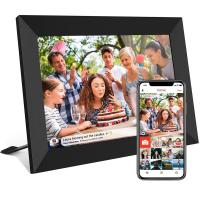 China 10 Inch Touch Screen Digital Picture Frame Signage For RM/RMVB/AVI/MPG/MPEG Format for sale