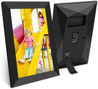 China 10 Inch Touch Screen Digital Picture Frame Signage For RM/RMVB/AVI/MPG/MPEG Format for sale