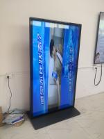 China 86inch 3840*2160 Interactive Lcd Free Standing Monitor 4000 1 Contrast Ratio 8GB-32GB Storage 2GB-16GB RAM for sale