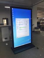 China 75 Inch Full HD TV Free Standing Digital Screen 75